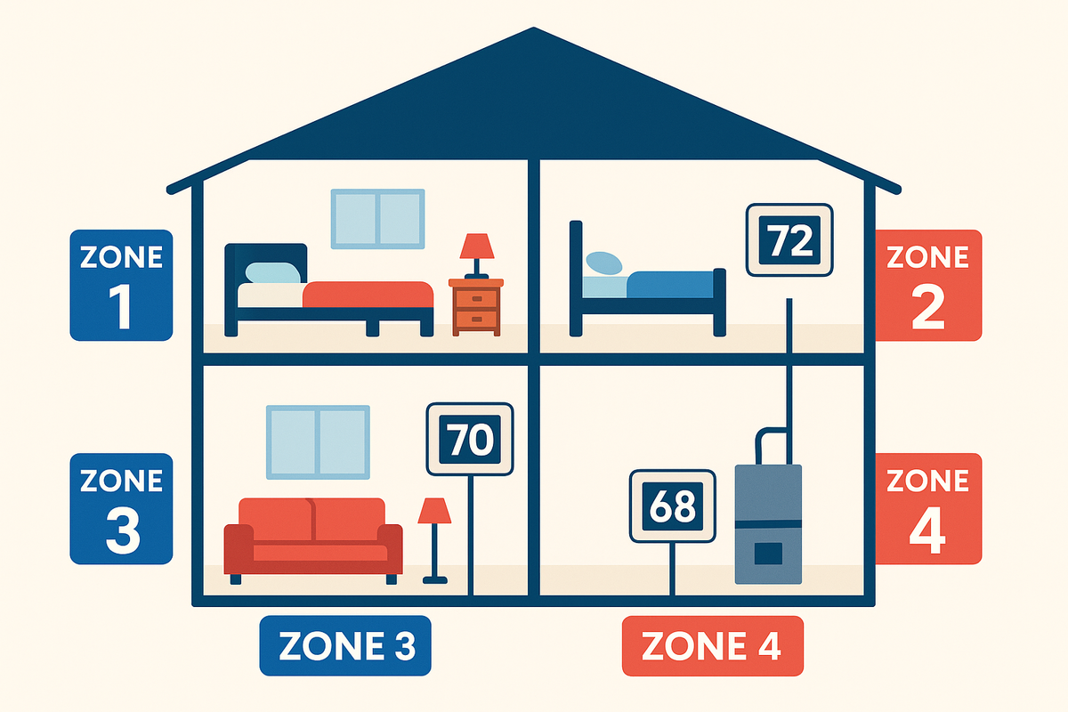 Digital HVAC Zoning Systems for Olathe Homes